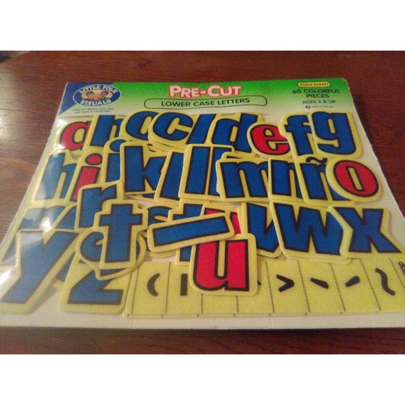 Little Folk Visuals | Office | Little Folk Visuals Precut Lower Case ...